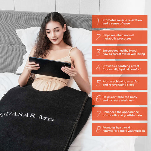 Quasar MD Infrared Mat | Red Light Therapy | Full body facial at home